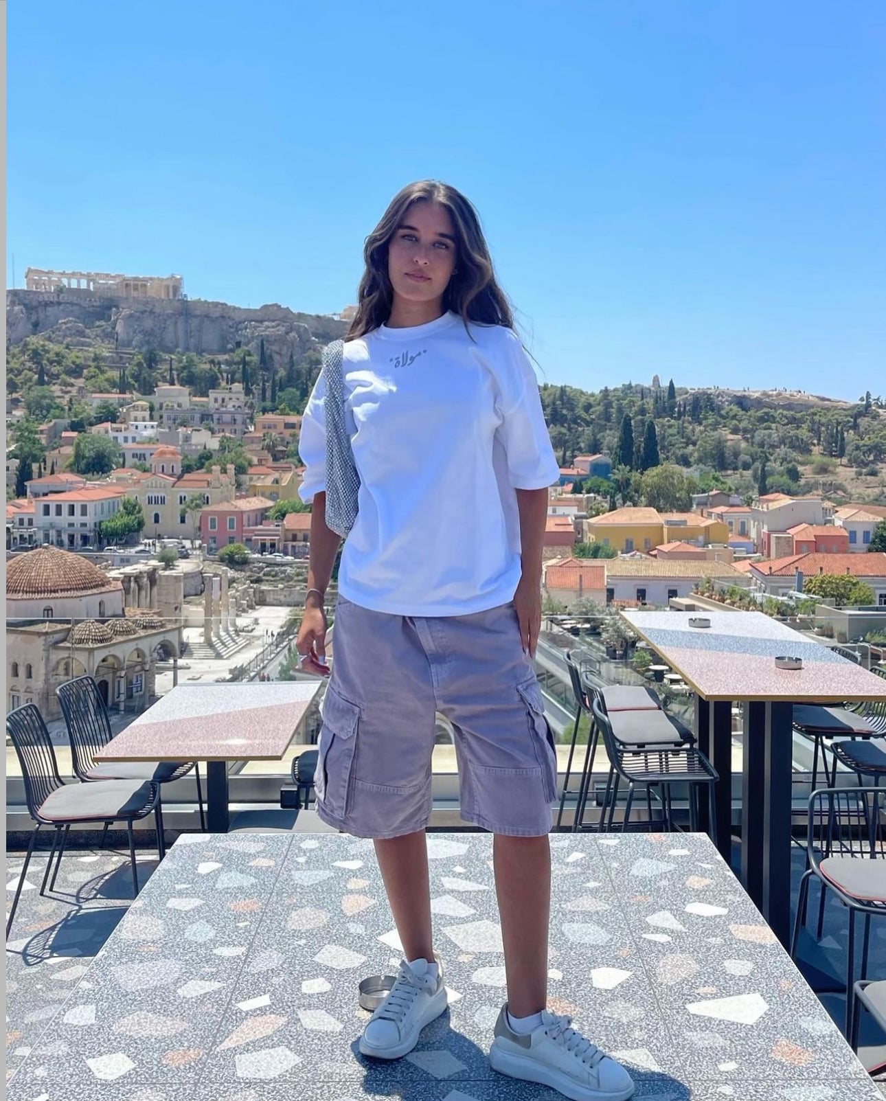 "Al Saif" White Tee – Mawlah